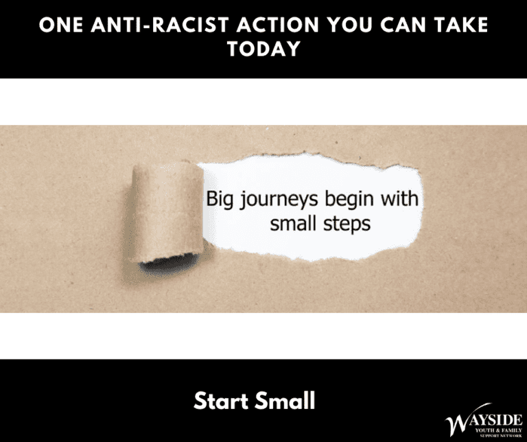 One Anti-Racist Action You Can Take Today: Start With Small Steps ...